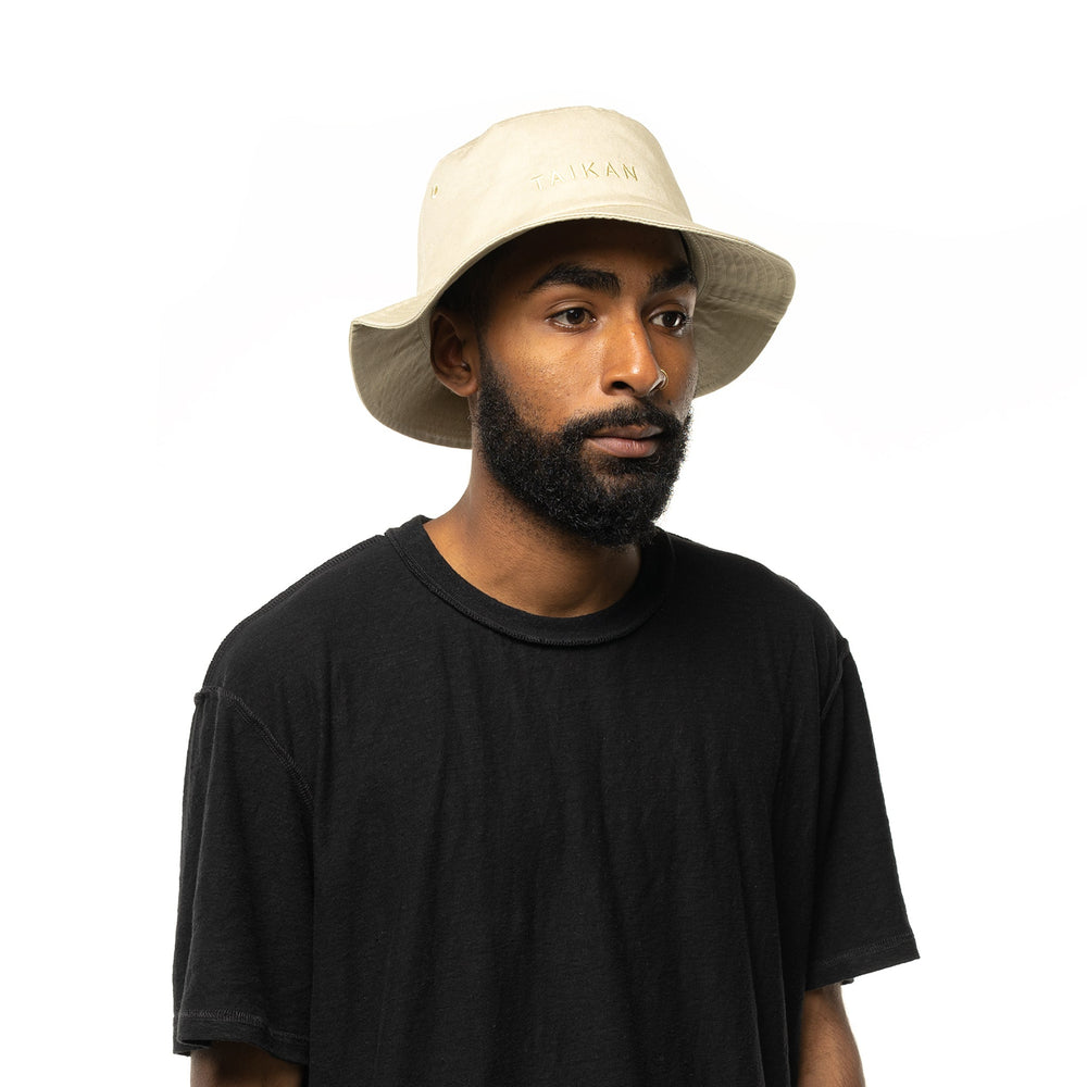 BUCKET HAT -TAN-